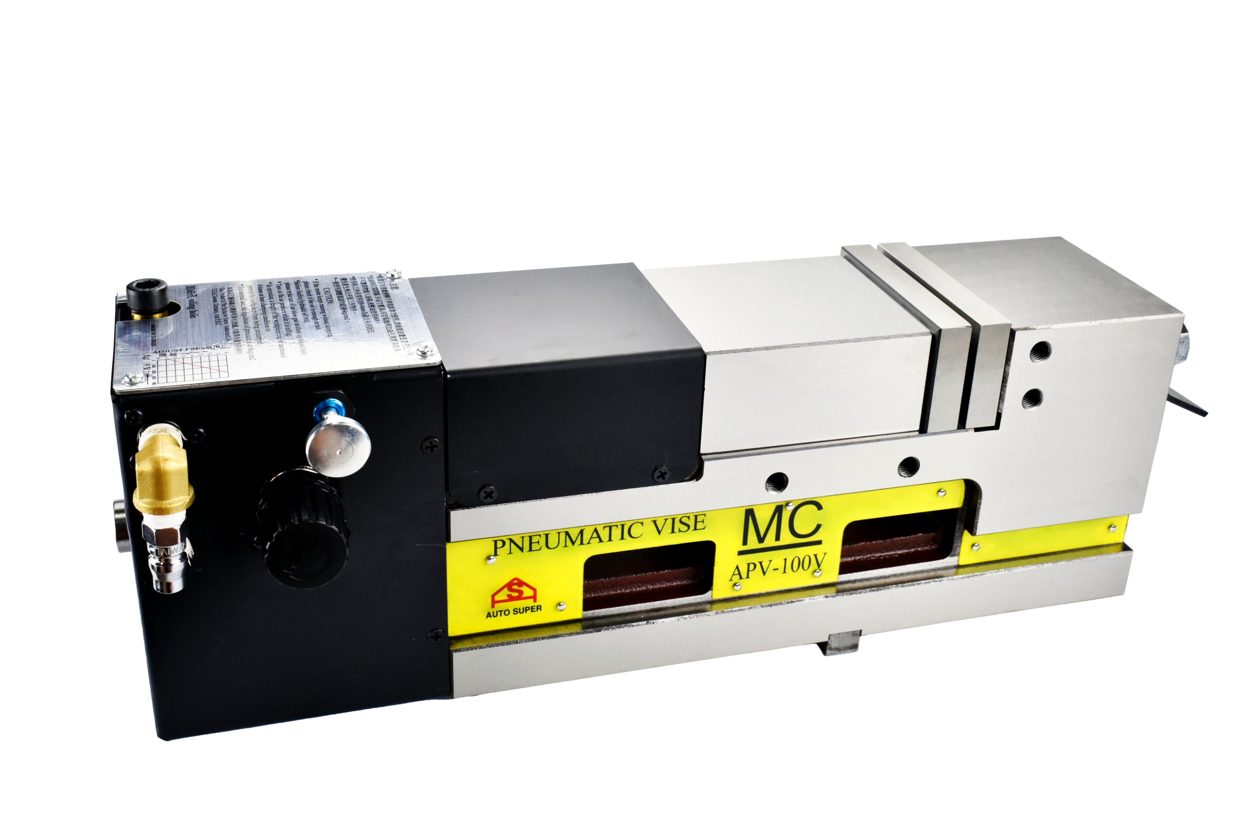 MC Precision & Angle Lock Air-Powered Vise - AUTO SUPER